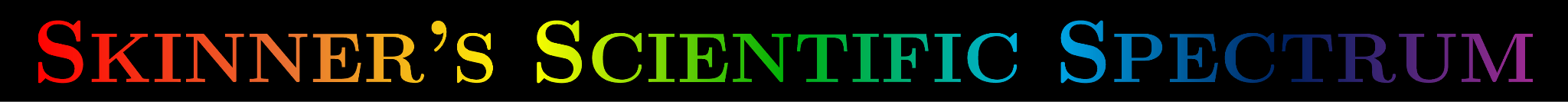 Skinner's Scientific Spectrum